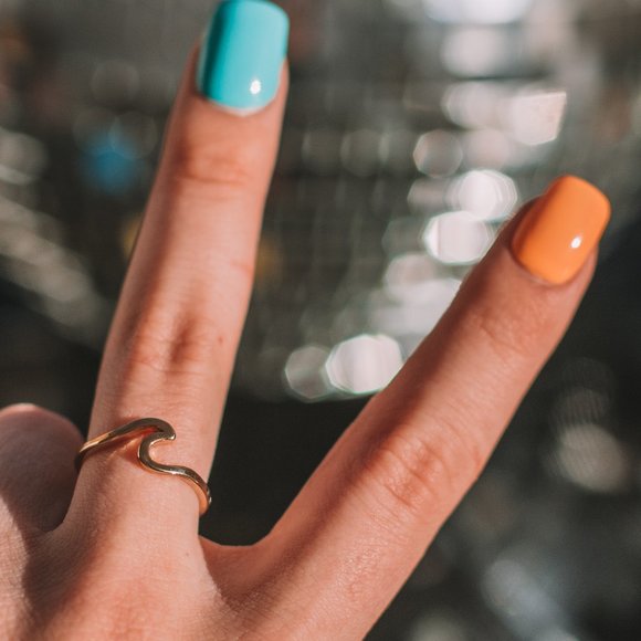 Jewelry | Gold Ocean Wave Ring | Poshmark